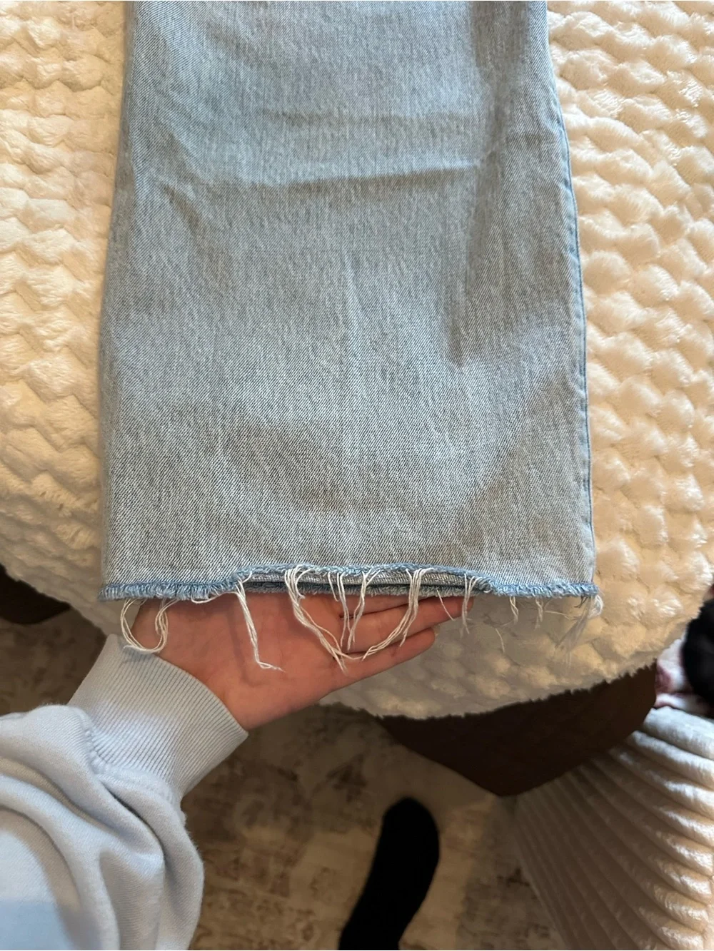 Hollister | Jeans | Hollister Light Blue Wide Leg Flare Jeans | Poshmark